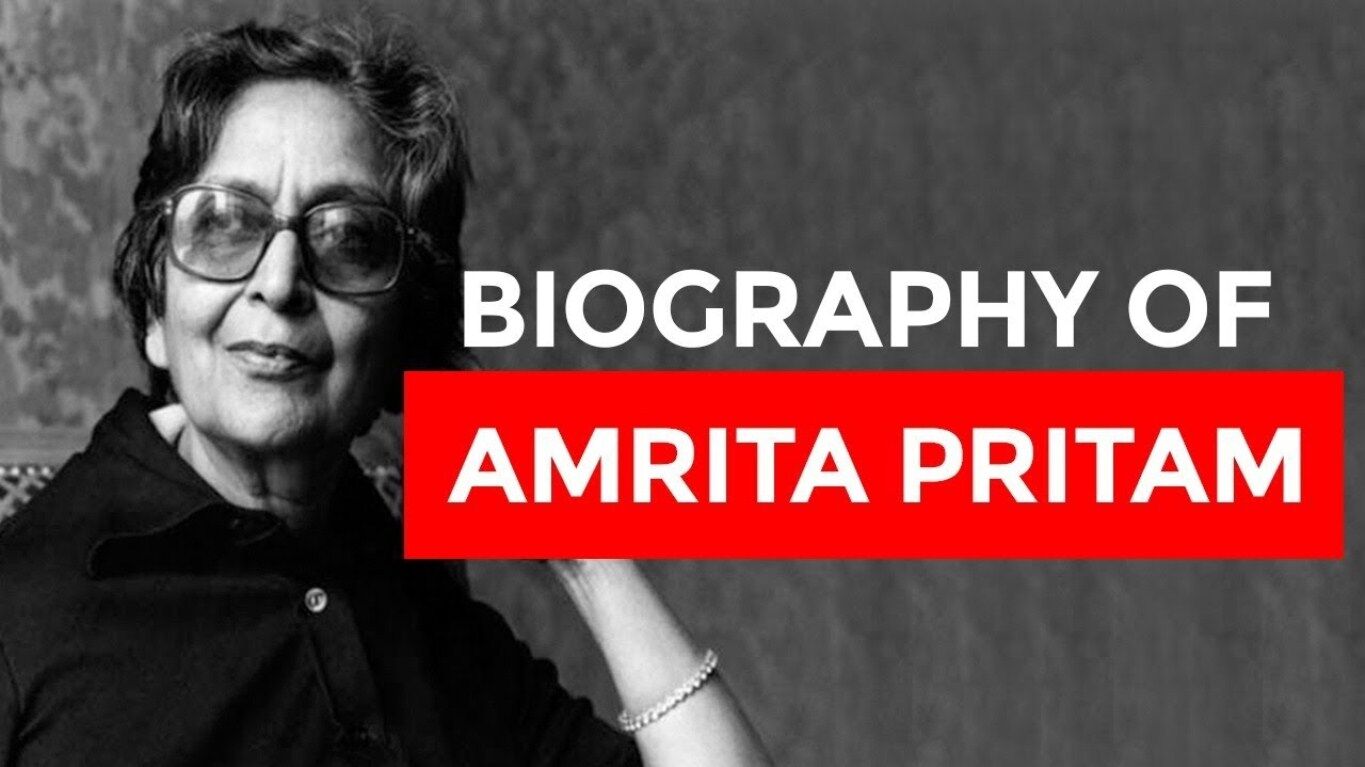 Amrita Pritam Biography in Hindi | अमृता प्रीतम का जीवन परिचय | Amrita ...